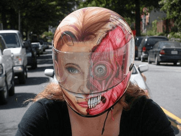 26 Of The Craziest Motorcycles Helmets | Team Motorcycle