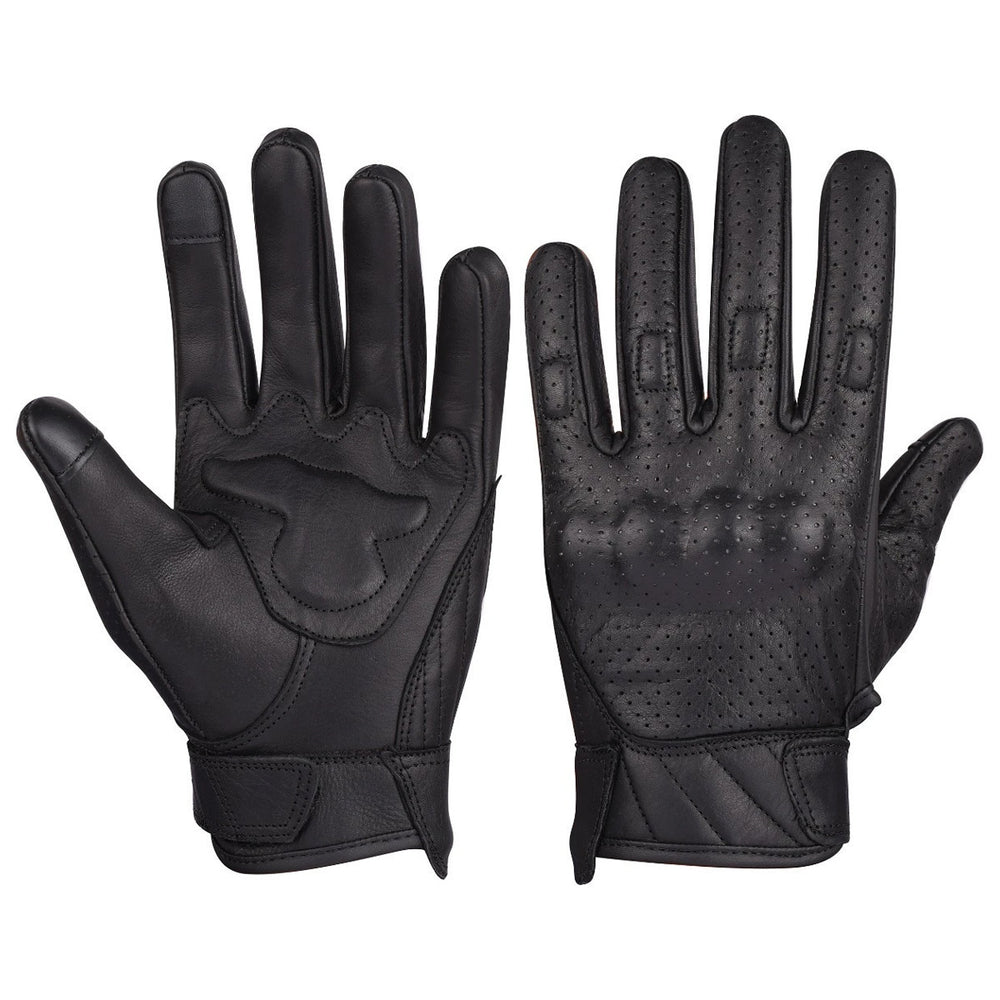 Leather Motorcycle Gloves | Men & Women Leather Riding Gloves – Team ...