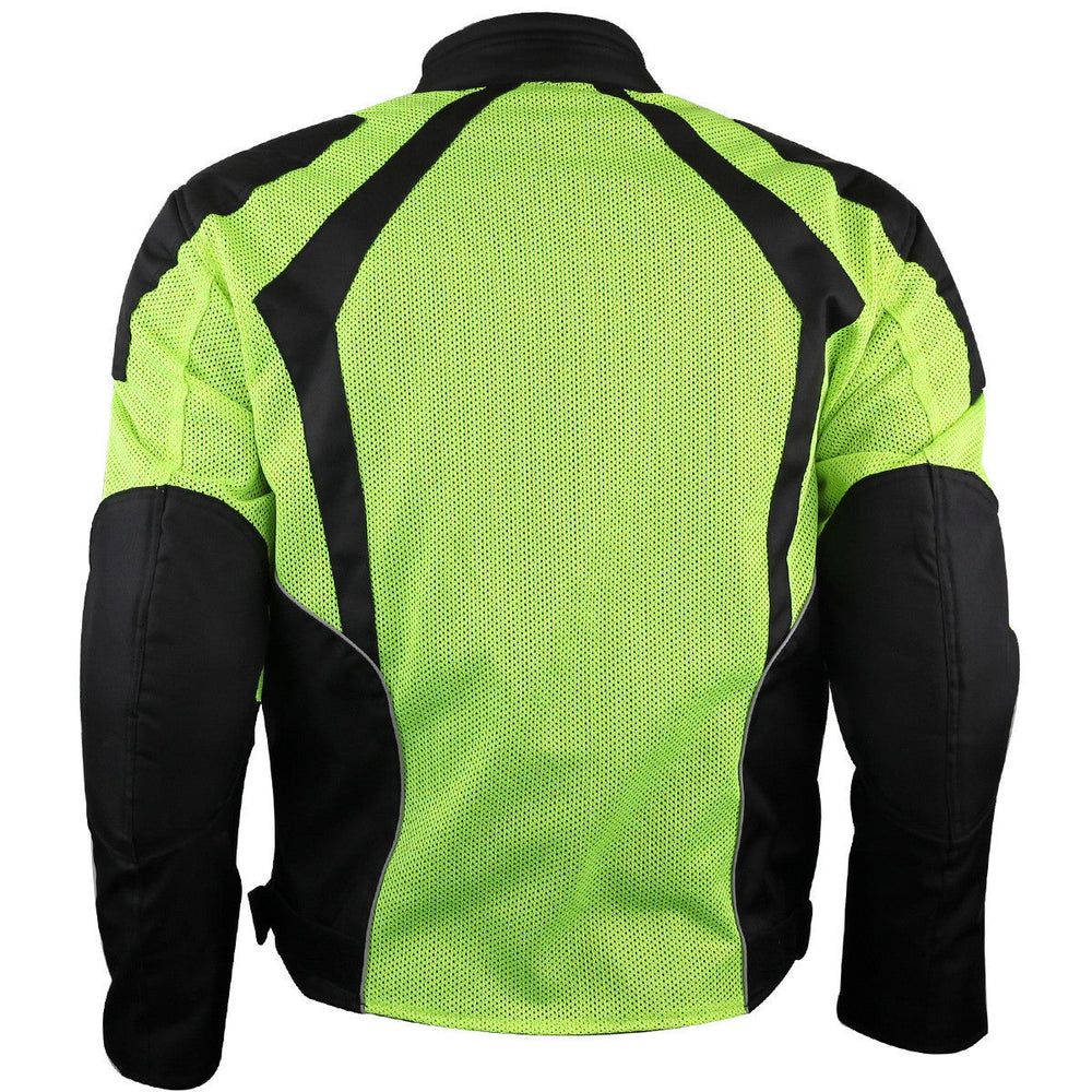 HI VIZ Motorcycle Jacket | Team Motorcycle