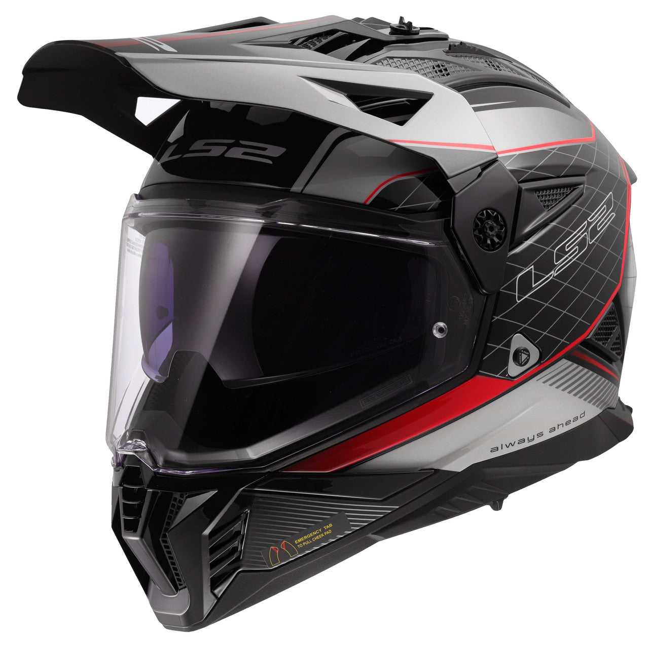 LS2 Blaze II 100th Meridian Adventure Helmet w/ SunShield – Team Motorcycle