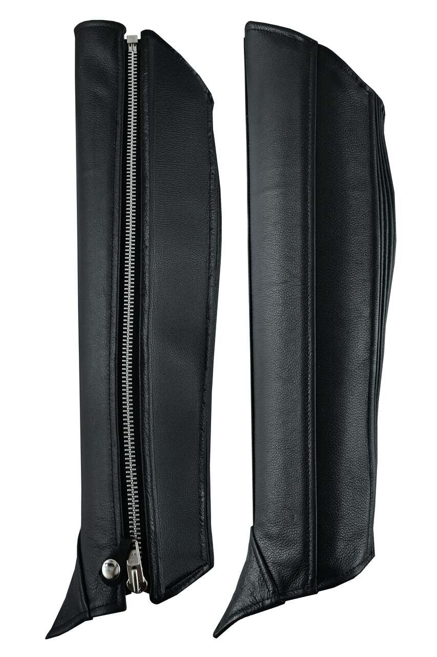 Women's Buffalo Milled Half Leather Chaps